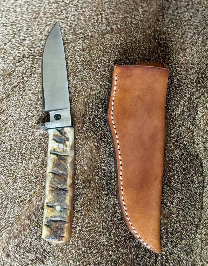 Drop point- Ram horn - aw-knives.com